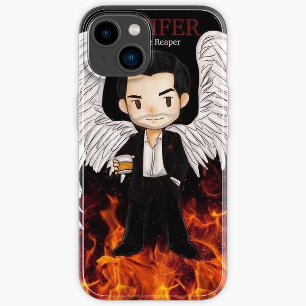 "Lucifer Morningstar with wings" iPhone Case for Sale by TheReaperTH ...