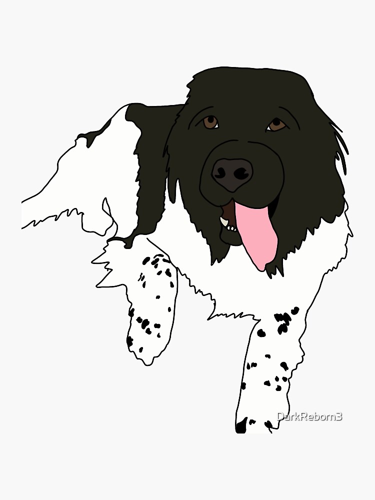 "Newfie" Sticker by DarkReborn3 | Redbubble