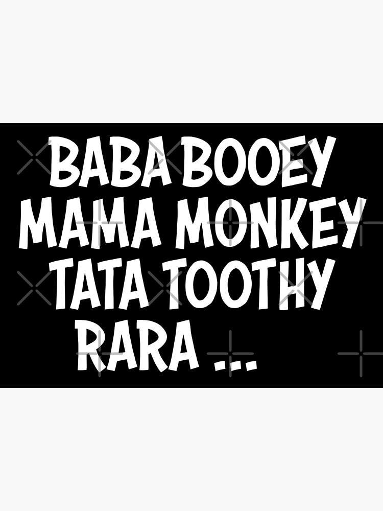 "Baba booey, Mama Monkey Howard Stern" Poster for Sale by garywintle ...