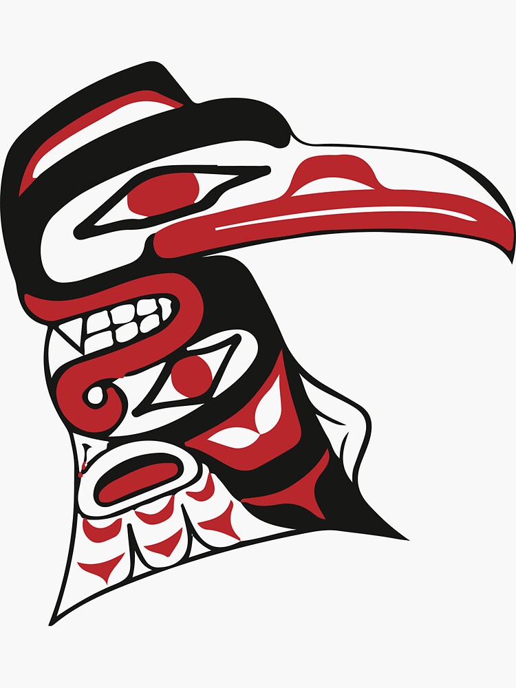 "Native American Bird" Sticker by ahmetkokyar | Redbubble