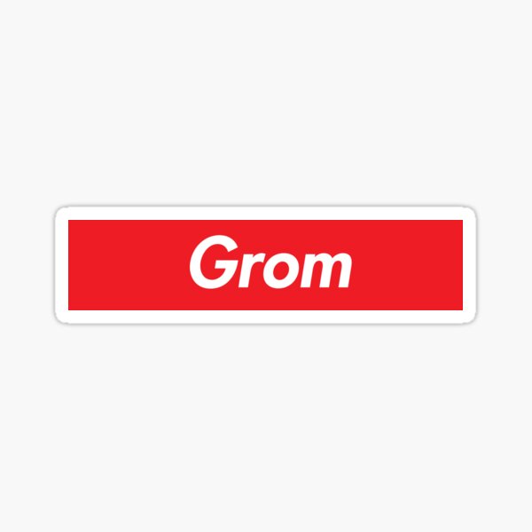 Grom Stickers | Redbubble
