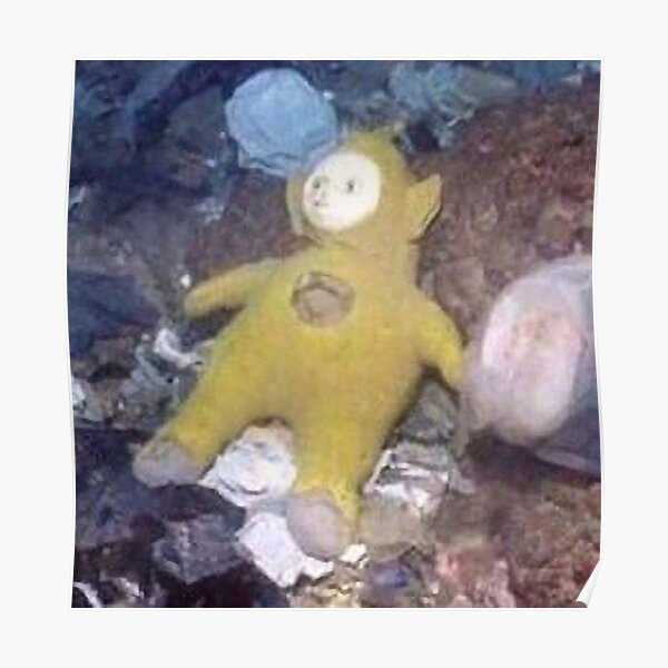 "Crusty Tellatubby" Poster by Retrop0lis | Redbubble