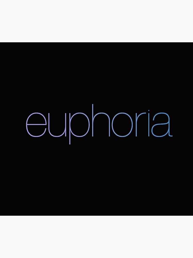 "Euphoria logo" Photographic Print by xxmultifxndomx | Redbubble