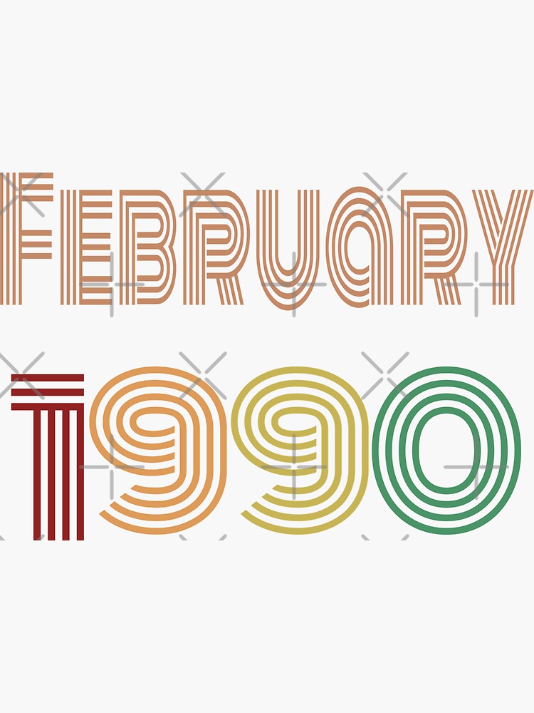 "Happy 30th Birthday, Happy thirties Birthday, born in February 1990 ...