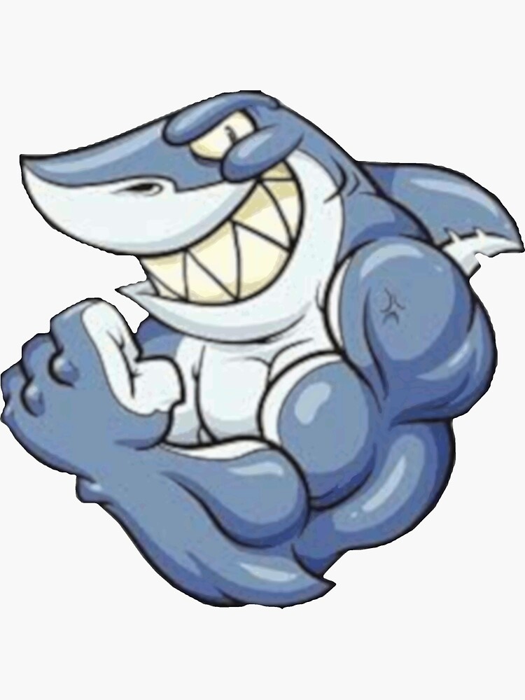 Buff Shark Drawing Entry #29 By BaptisttaDG For Muscle Shark