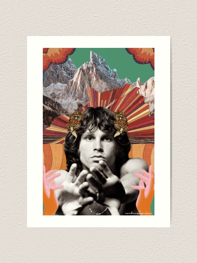 "Jim Morrison Collage Poster Prints/Notebook" Art Print for Sale by ...