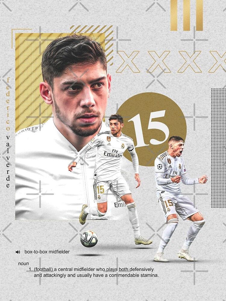 ""Leyenda en proceso" Federico Valverde poster." Poster for Sale by MF ...