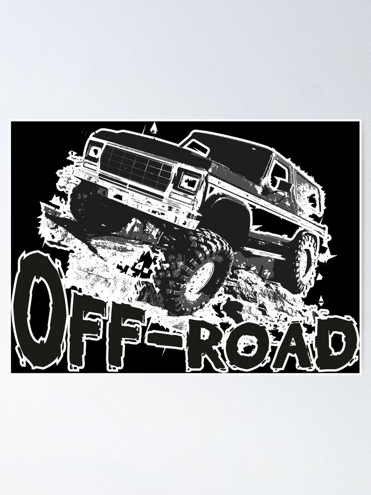 "Offroad rock crawling and lot's of flex" Poster by gut2000 | Redbubble