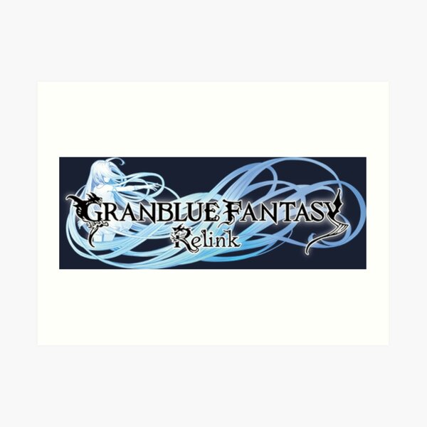 "Granblue Fantasy Relink Logo" Art Print by BrotherOfPerl | Redbubble