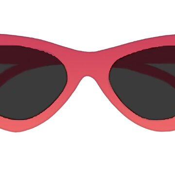 "Pink Sunglasses" Sticker for Sale by brookemic01 | Redbubble