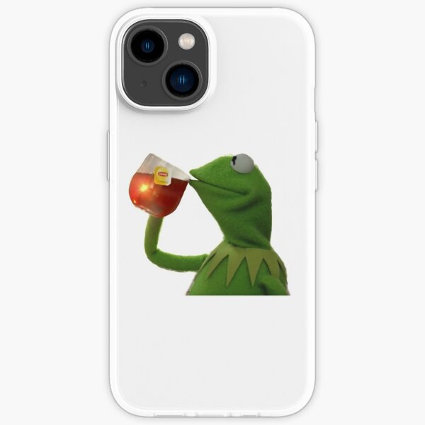 "Kermit the frog drinking Lipton tea Meme" iPhone Case for Sale by ...