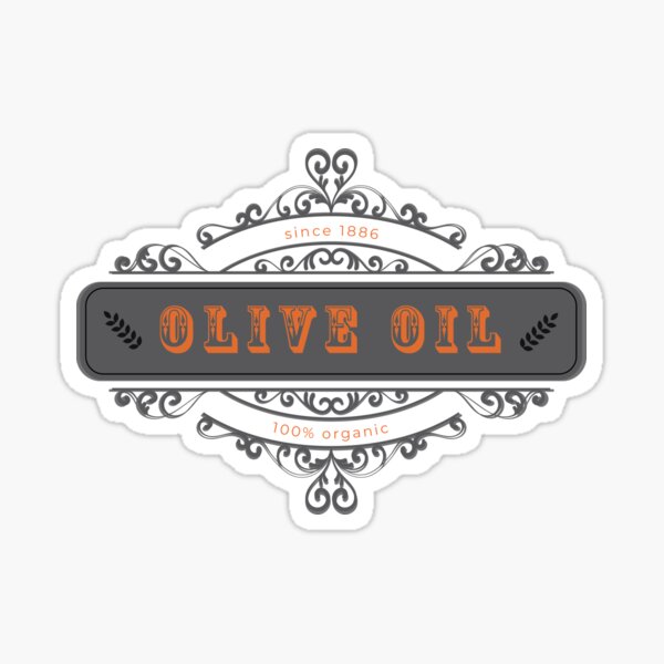 "Olive oil" Sticker by CarlosRojas | Redbubble