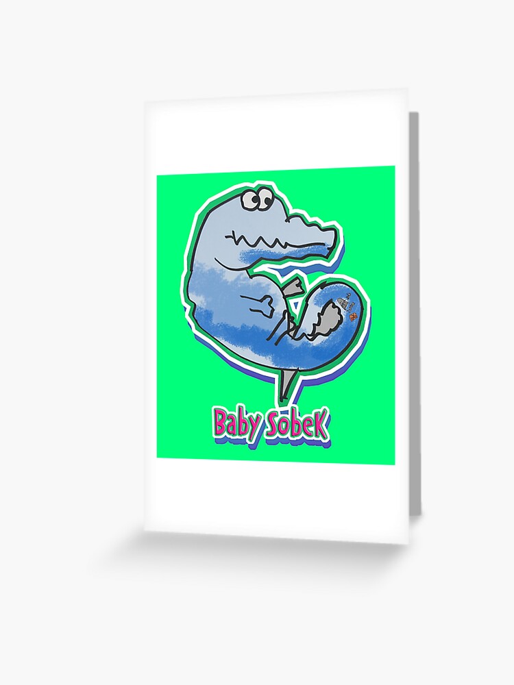 "Baby Sobek - Crocodile Egyptian God Sobek (drawing by AliceCCI ...