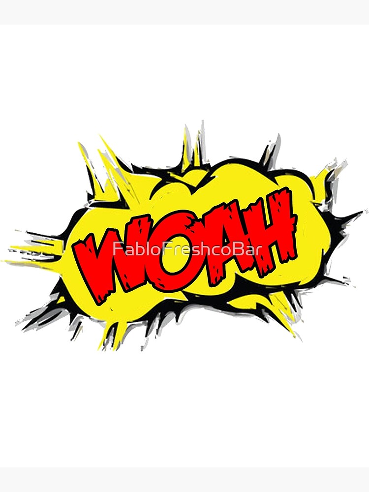 "Woah Lil Baby Comic Effect" Poster for Sale by FabloFreshcoBar | Redbubble