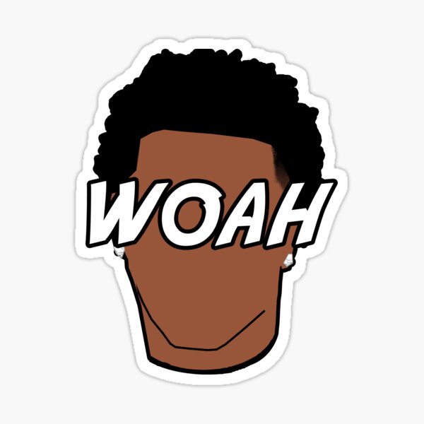 "That Lil Baby WOAH" Sticker for Sale by FabloFreshcoBar | Redbubble