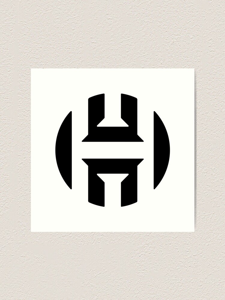 "James Harden Logo" Art Print for Sale by elizaldesigns | Redbubble