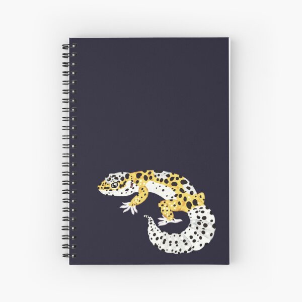 "Leopard Gecko - Normal Morph" Spiral Notebook by biscuitbanana | Redbubble