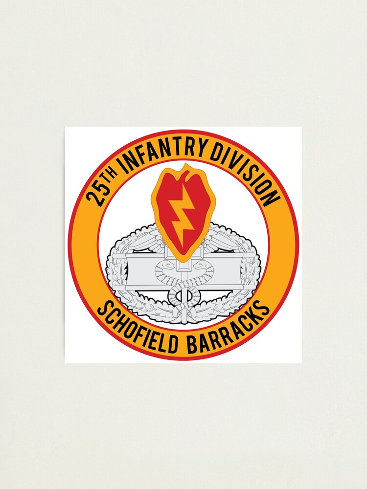 Lámina fotográfica «25o Infantería Schofield Barracks Combat Field ...