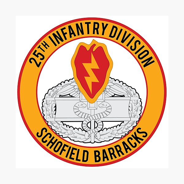 Lámina fotográfica «25o Infantería Schofield Barracks Combat Field ...