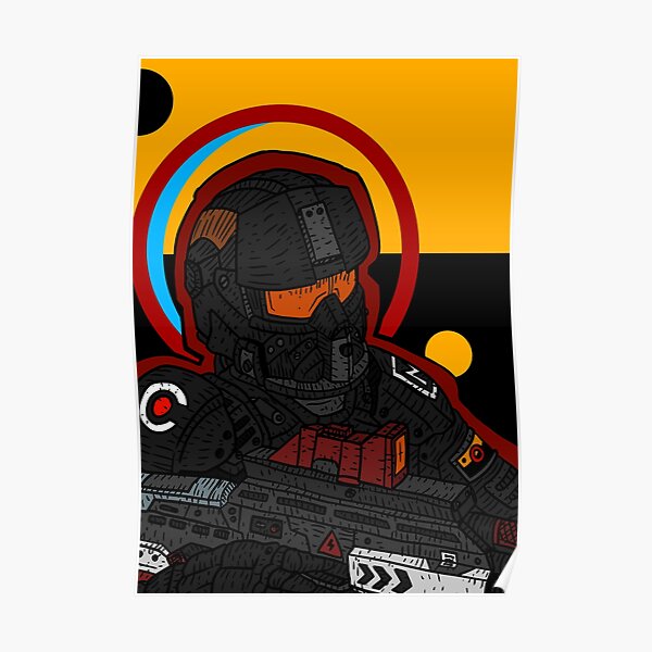 "martian navy, marine soldier. mcrn." Poster for Sale by ...