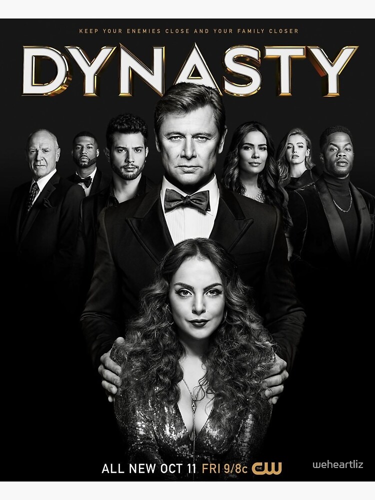 "Dynasty poster " Sticker by weheartliz | Redbubble