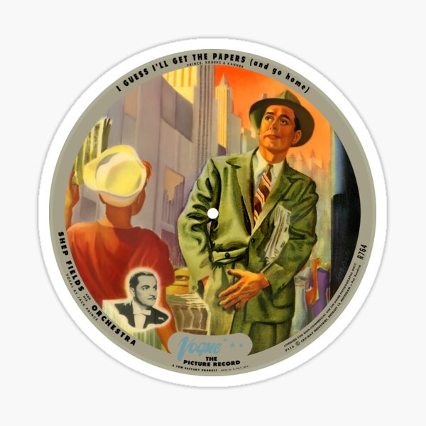 "Vogue Record Art - R 764 - P 115" Sticker for Sale by VogueRecordArt ...