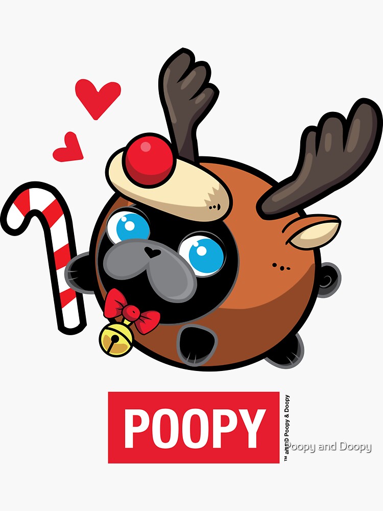 "Poopy" Sticker for Sale by poopy-and-doopy | Redbubble