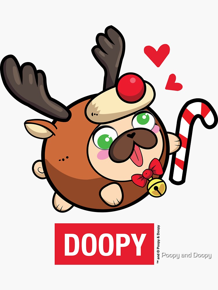 "Doopy" Sticker by poopy-and-doopy | Redbubble
