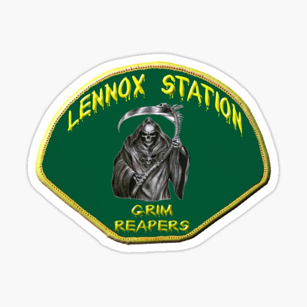 "Lennox Station" Sticker for Sale by lawrencebaird | Redbubble