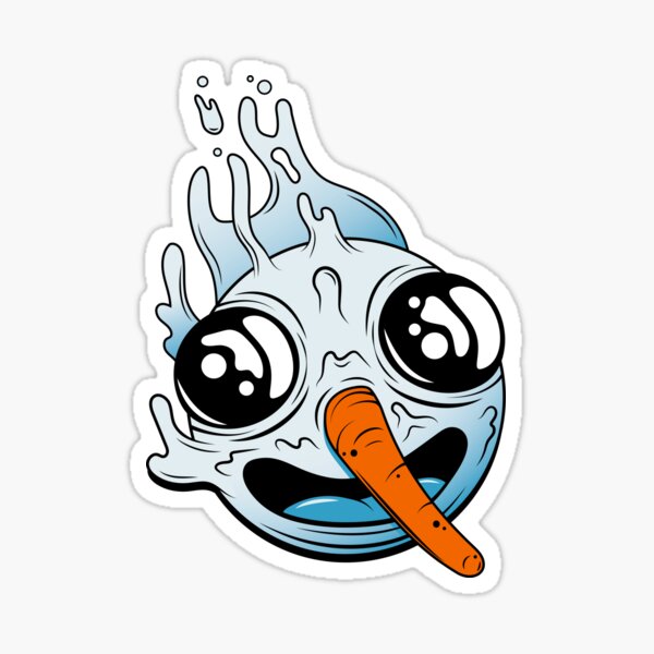 "Snowball" Sticker for Sale by OfLionsAndLambs | Redbubble