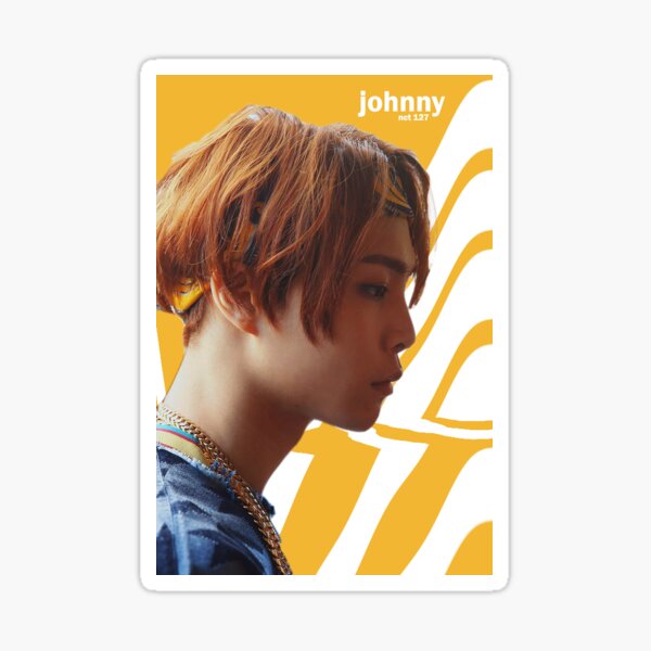 "Sticker K-Pop NCT 127 Johnny" Sticker for Sale by nathandraws | Redbubble