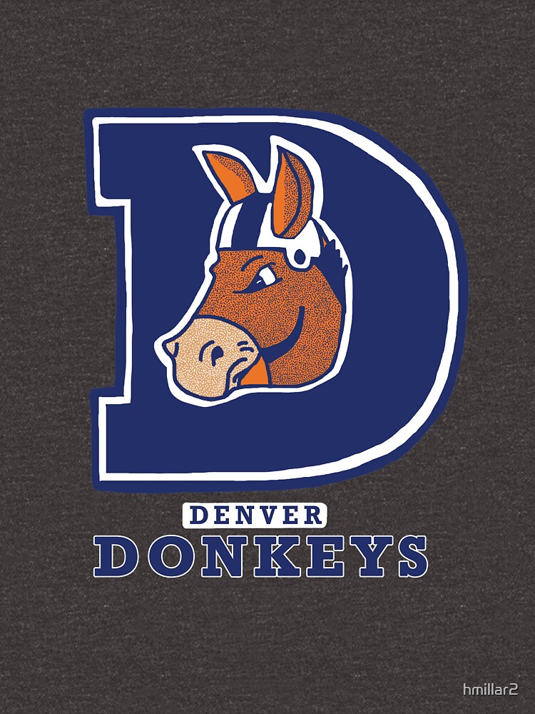 Denver Donkey Logo Aurora® Rolly Pet™ 5" Denver Donkey™