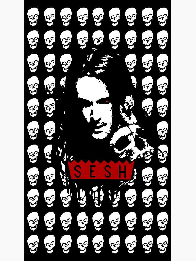 "BONES Team Sesh Design SCHWARZ" Sticker von Dashysprintshop | Redbubble