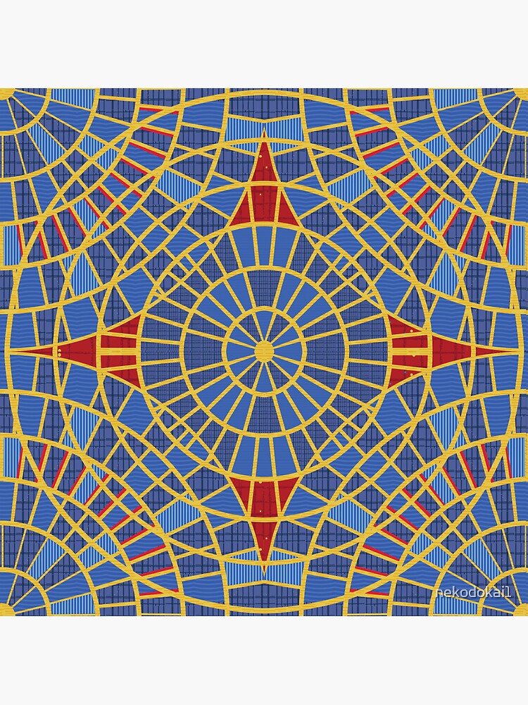 "DragonCon Marriott carpet: with details" Sticker for Sale by ...