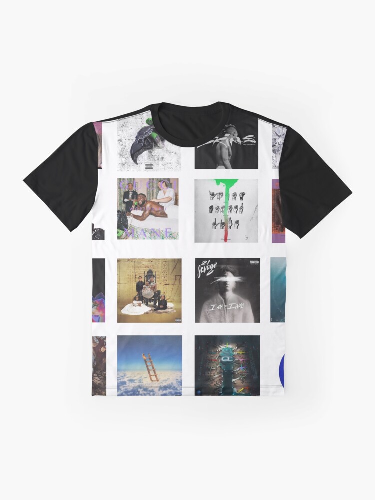 "Album Cover Collab" T-shirt for Sale by sophhaynes | Redbubble | music ...