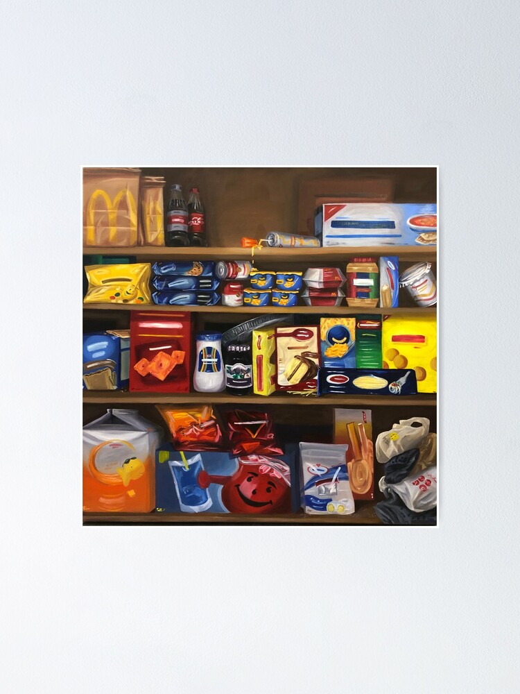 "Pantry Painting" Poster by Cassidyart | Redbubble