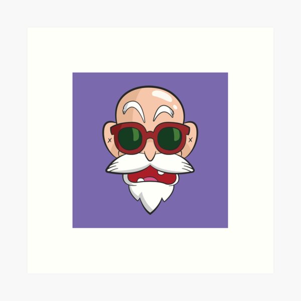 "Master Roshi, the Turtle Hermit" Art Print for Sale by m0shfox | Redbubble