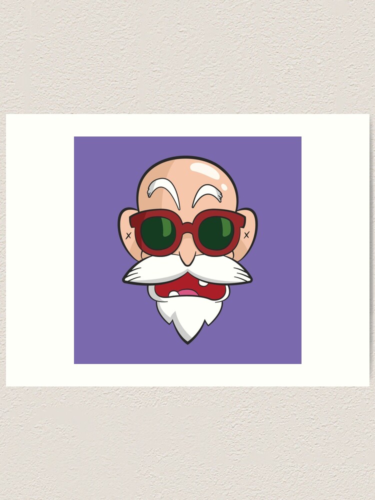 "Master Roshi, the Turtle Hermit" Art Print for Sale by m0shfox | Redbubble