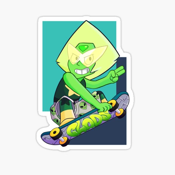 Steven Universe Peridot Stickers | Redbubble