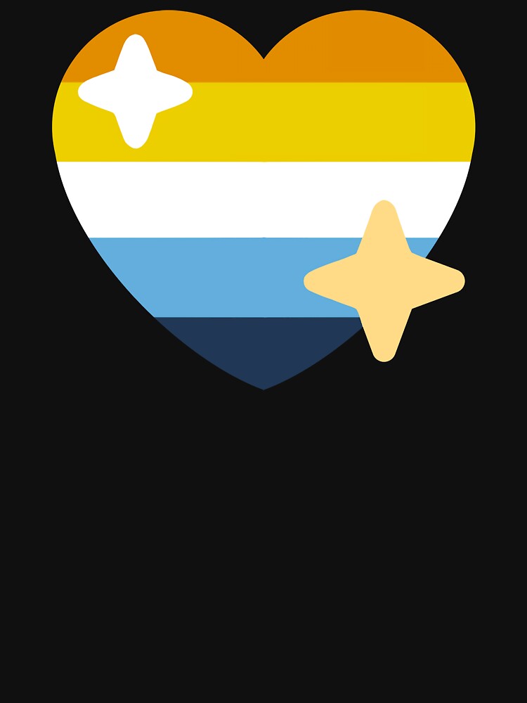 "Aroace Sparkle Heart" T-shirt for Sale by Aroaes | Redbubble | lgbt t ...