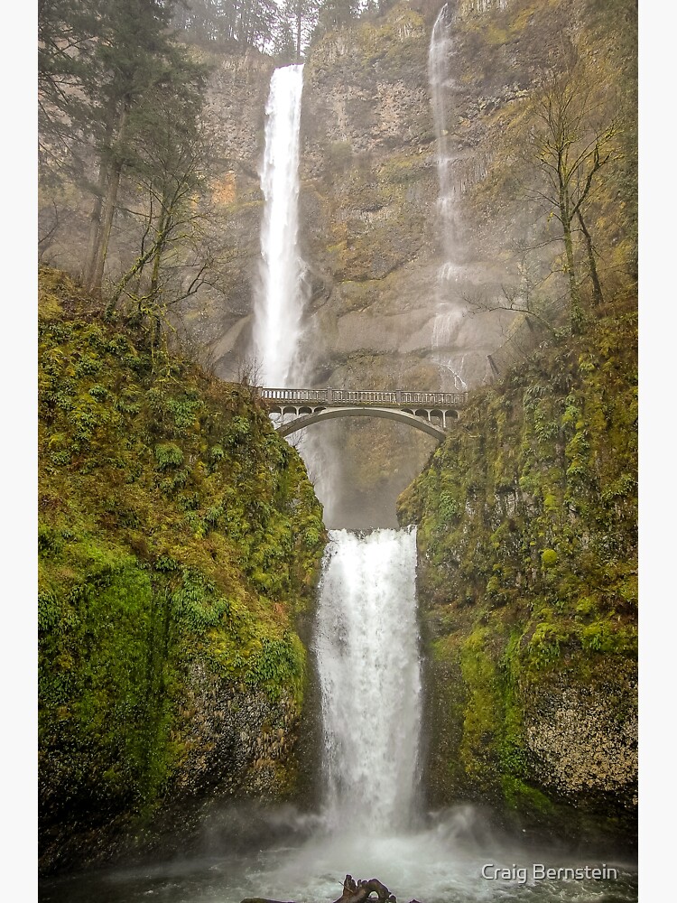 "Multnomah Falls" Sticker for Sale by Craig Bernstein | Redbubble