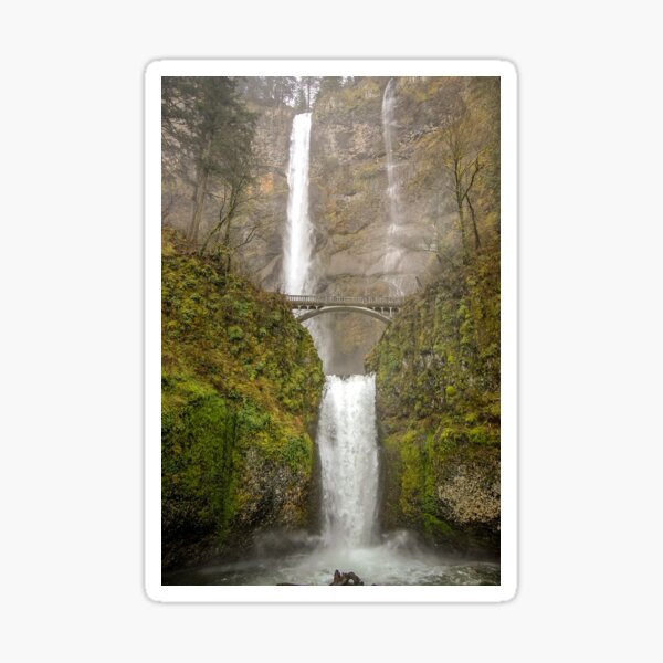 "Multnomah Falls" Sticker for Sale by Craig Bernstein | Redbubble
