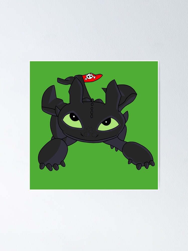 "Toothless" Poster by hoofster | Redbubble