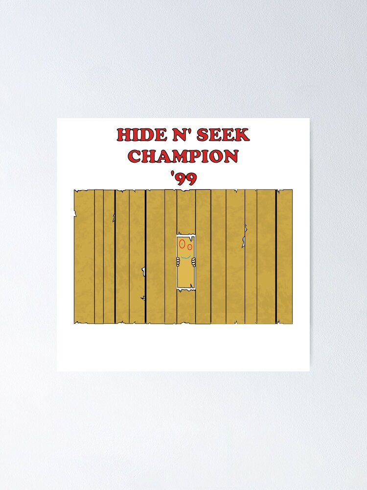 "Johnny & Plank - Hide And Seek Champion" Poster by CoMuArt | Redbubble