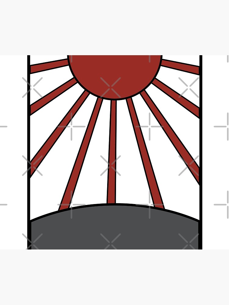 Colcha «Hanafuda Sun» de anotherfiction | Redbubble