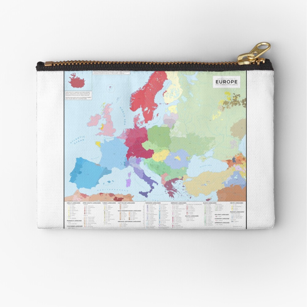 "Language Map of Europe" Poster for Sale by Robin-maps | Redbubble