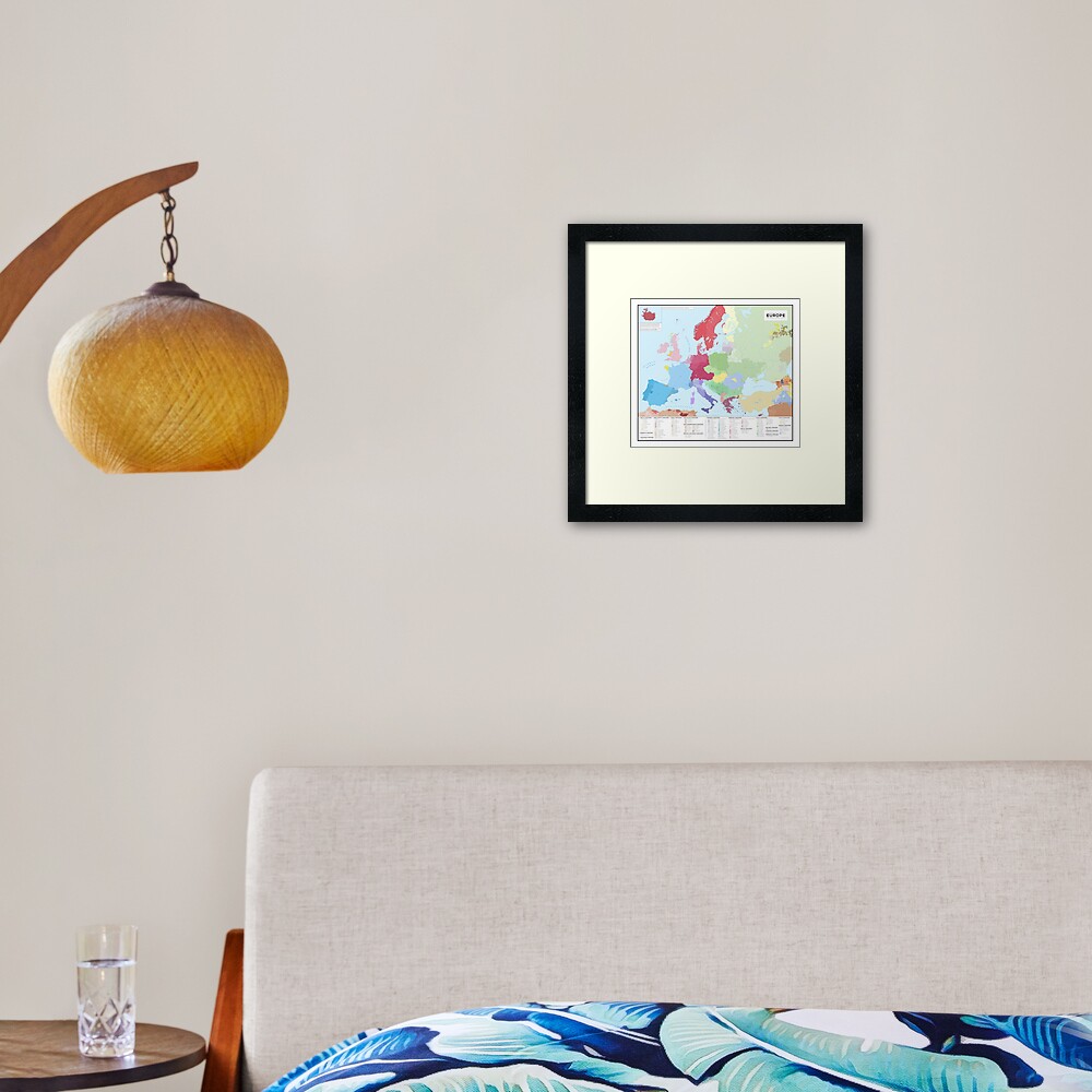 "Language Map of Europe" Poster for Sale by Robin-maps | Redbubble
