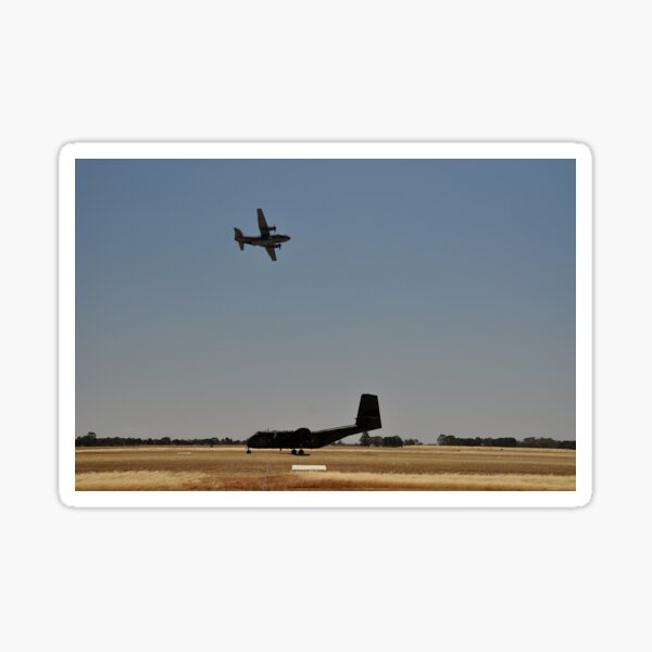 "Edinburgh Air Show 2019 - C27 & Caribou" Sticker for Sale by muz2142 ...