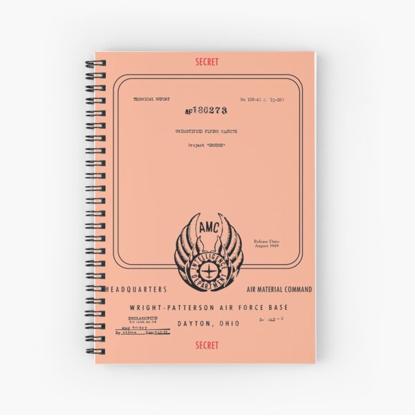 "Project Grudge (Original August 1949 Report Cover - Cleaned Up ...