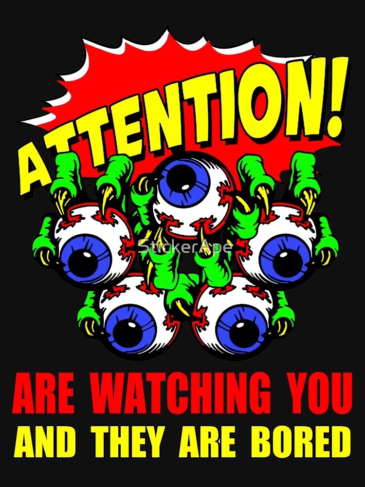"Five Eyes; FVEY are watching you;" T-shirt for Sale by StickerApe ...